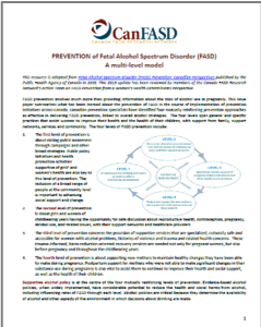 CanFASD: Prevention